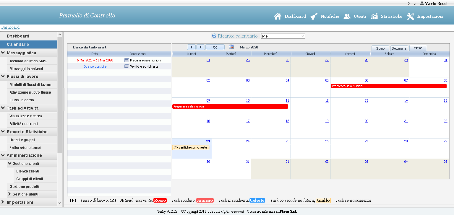 Agevola il tuo Smart Working con tasky - Software Task Management Agevola il tuo Smart Working con tasky - Software Task Management